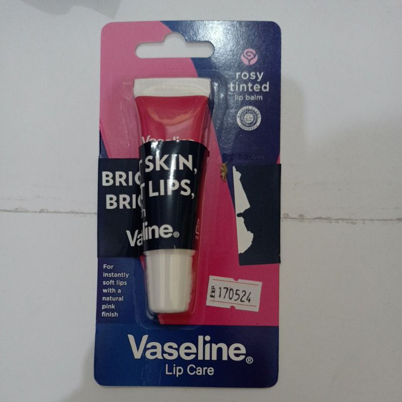 Jual Vaseline Lip Care Rosy Tinted Lip Balm | Shopee Indonesia