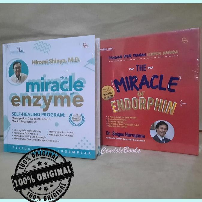 Jual PROMO Paket Buku Kesehatan : The Miracle Enzyme dan The Miracle of ...