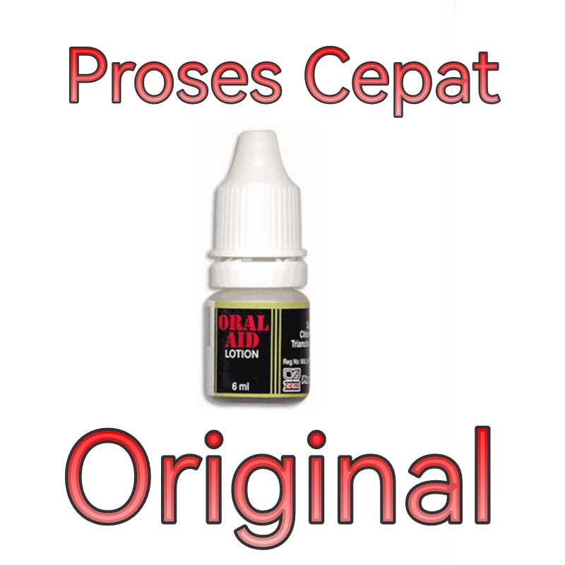 Jual Original oral aid 6ml obat sariawan ampuh 6 ml | Shopee Indonesia