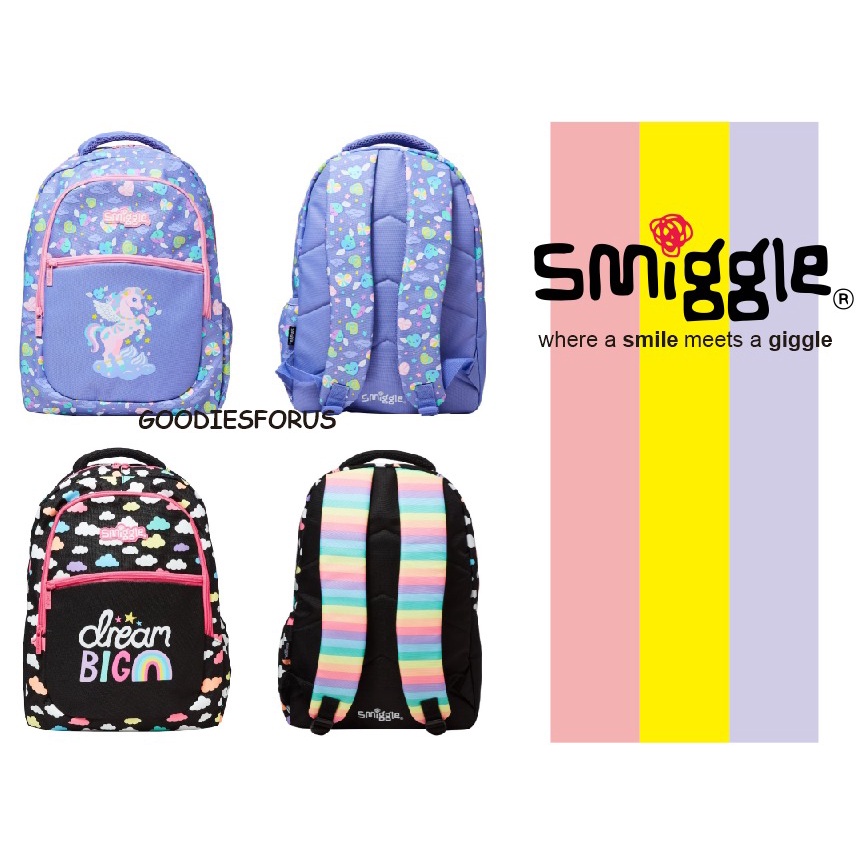 Jual Smiggle Peppy Classic Backpack/Smiggle Australia/Tas Smiggle/Tas ...