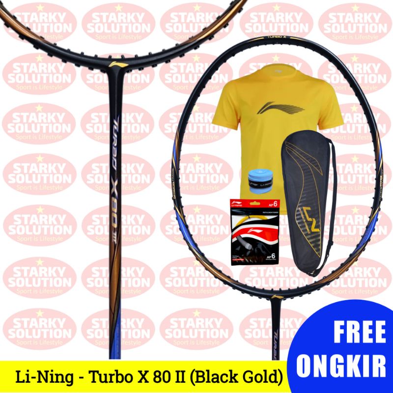 Jual Raket LINING TURBO X SERIES Bulutangkis Badminton Original ...
