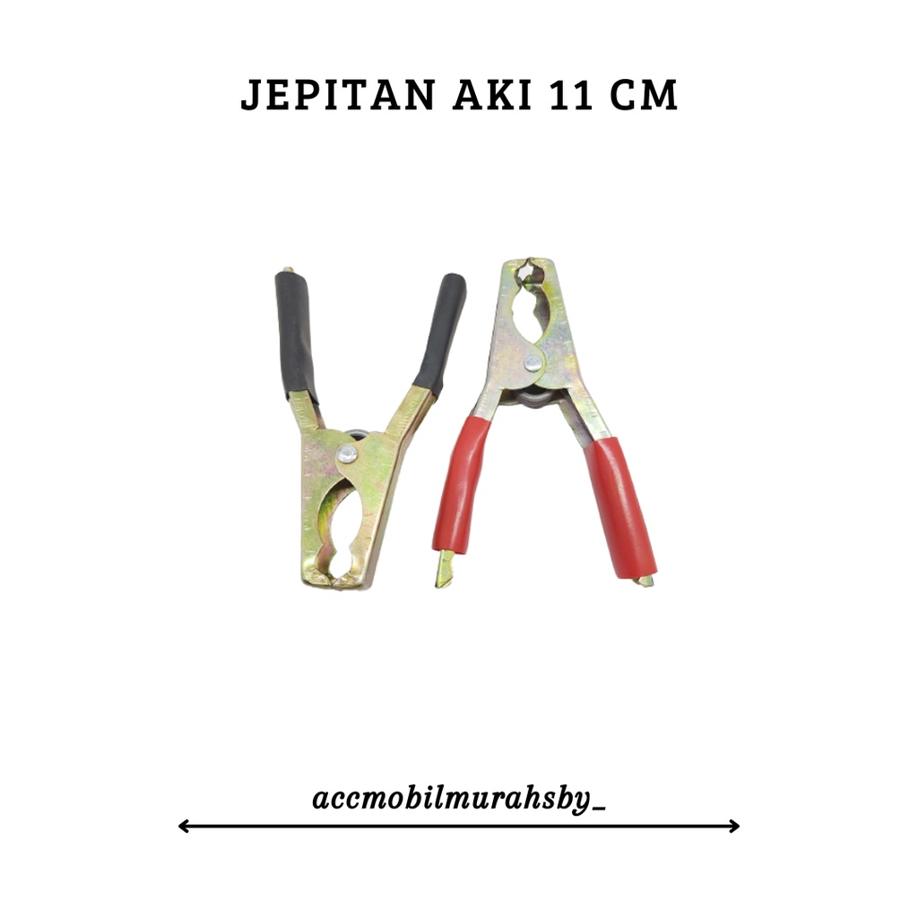 Jual jepitan aki/jepit aki sedang 11cm - penjepit aki capit buaya ...