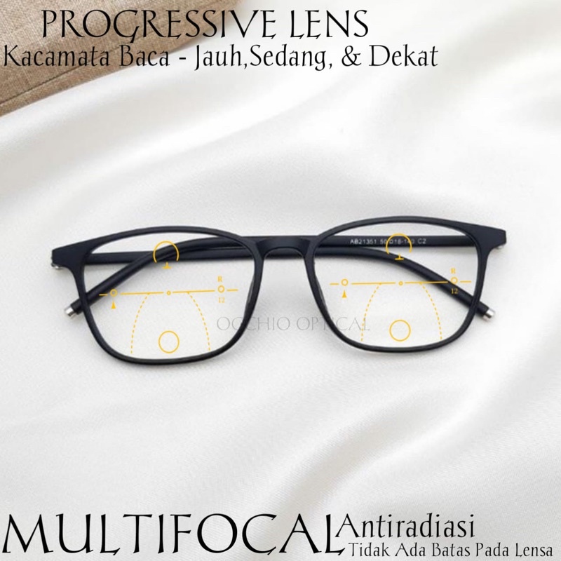 Jual Kacamata Progresif Antiradiasi Pria/Wanita | Kacamata Baca Plus ...