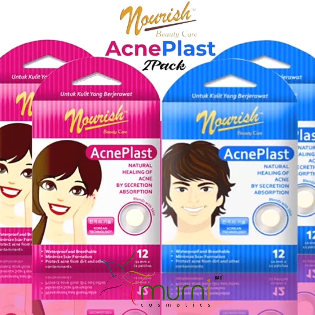 Jual [[ ECER ]] NOURISH ACNE PLAST 12MM X 12 PATCHES | Shopee Indonesia