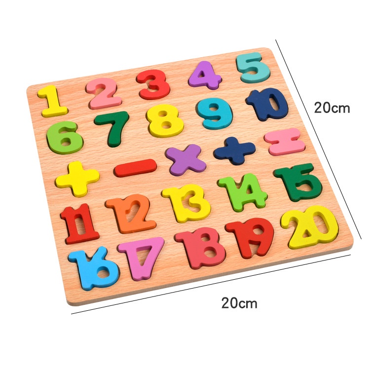 Jual Mainan Edukasi Anak Chunky Alphabet Puzzle Kayu Belajar Membaca ...