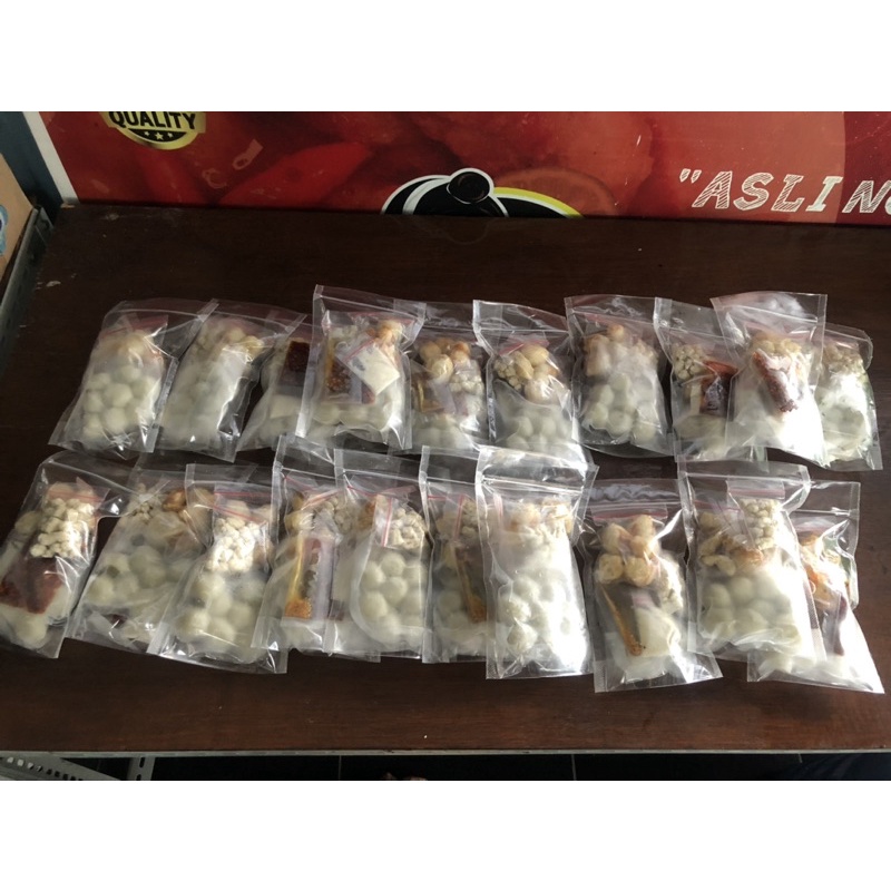 Jual Jajanan Acibaci - 10pcs Baso Aci tanpa kemasan | Shopee Indonesia