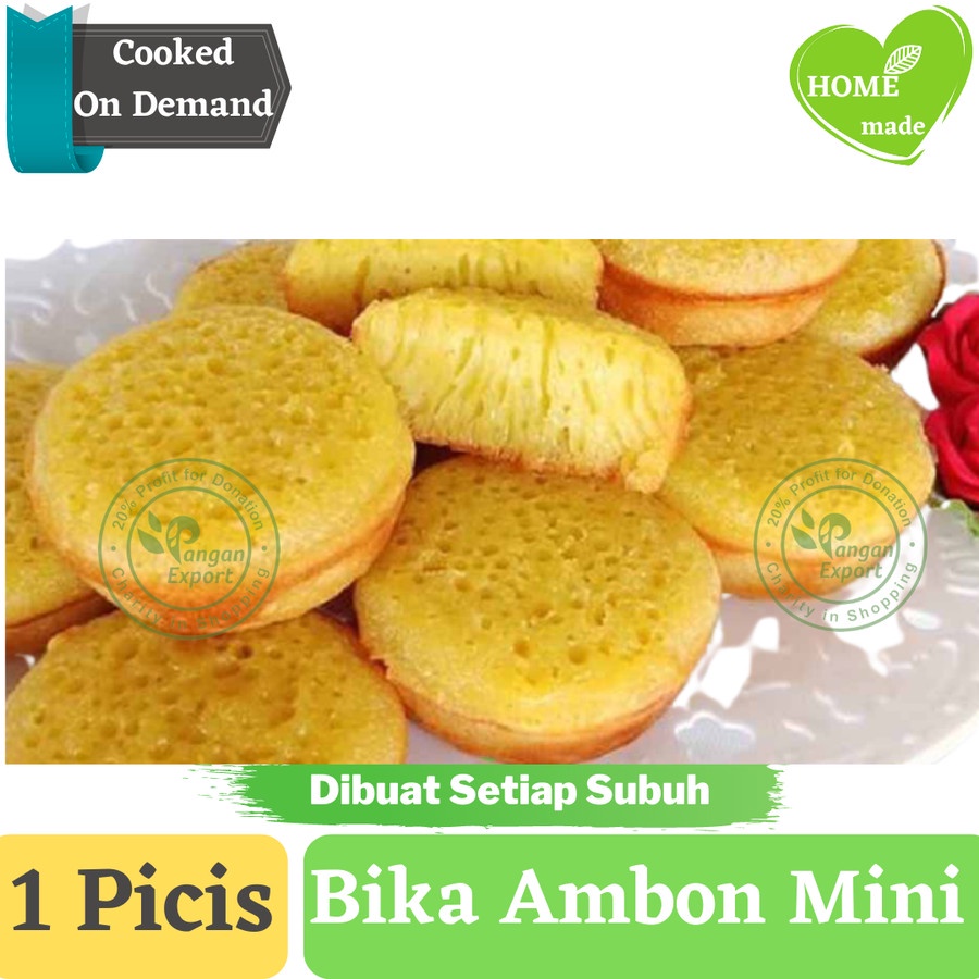 Jual Bika Ambon Mini Homemade | Shopee Indonesia