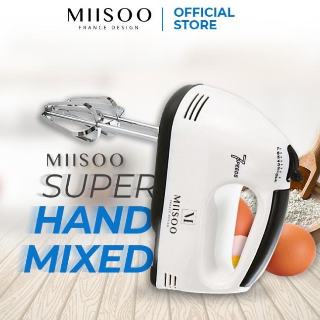 Jual Miisoo 7 Speed Mixer Alat Pengaduk Adonan Mixer Tangan Elektrik