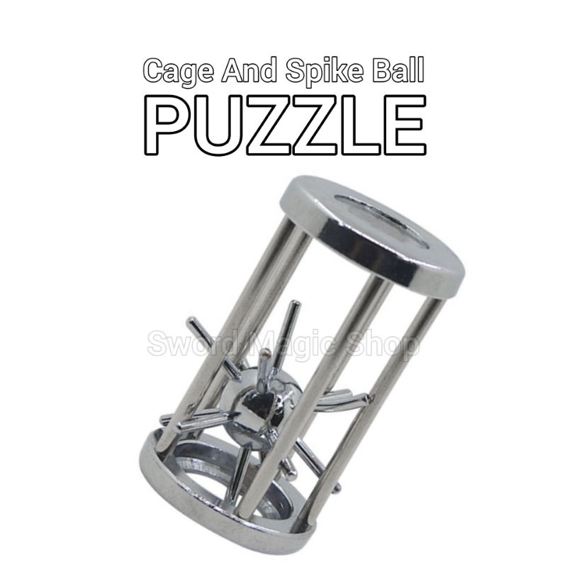 Jual Cage And Spike Ball Puzzle - Puzzle Kandag Bola duri - Cage Spike ...