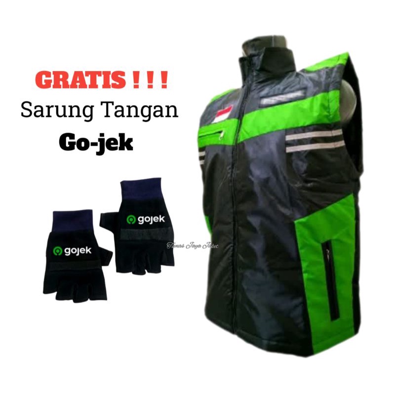 Jual Rompi Gojekk Keren Berkualitas Gratis Sarung Tangan Gojek | Shopee ...