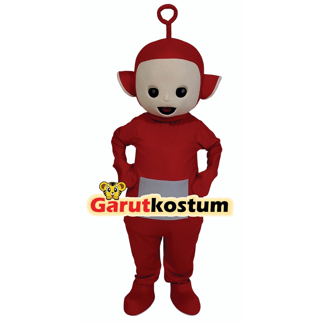 Jual Kostum maskot badut teletubbies poo merah setelan dewasa lucu ...