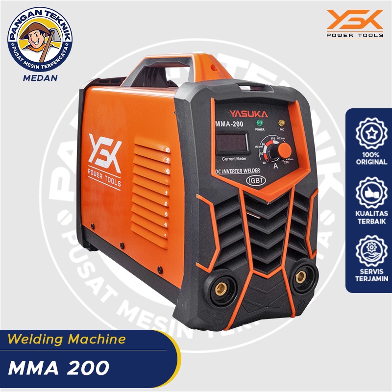 Jual Mesin Las Listrik | Welding Machine Yasuka MMA-200 | Powertools ...