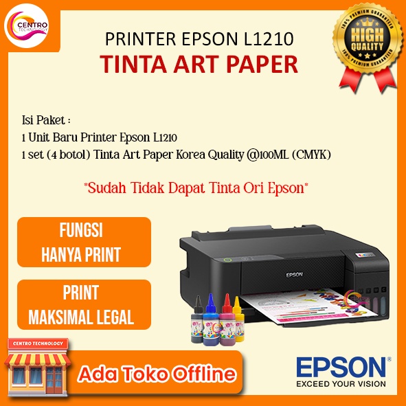 Jual Printer Sablon Epson Inkjet Ukuran A4 Upgrade Tinta Artpaper/Art ...