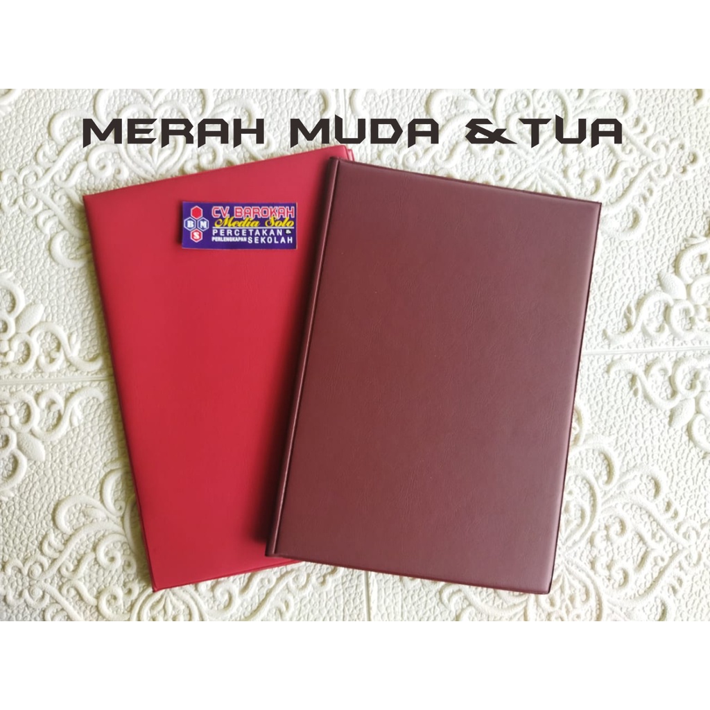 Jual MAP RAPORT K13 / MAP IJAZAH / MAP SEMI KULIT SABLON (CUSTOM ...