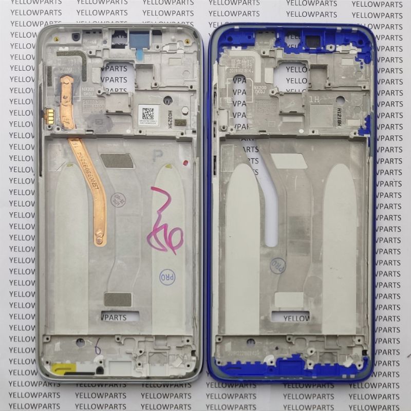 Jual FRAME BEZZEL TULANG TENGAH DUDUKAN LCD XIAOMI REDMI NOTE 8 PRO ...