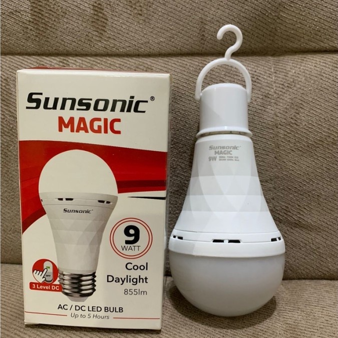 Jual Sunsonic Magic Lampu Emergency 9w By Surya Hannochs Genius AC DC ...