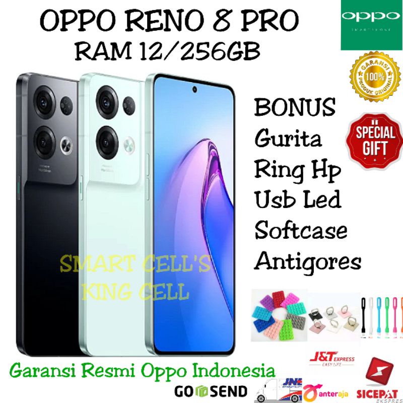 Jual OPPO RENO 8 PRO RAM 12/256GB GARANSI RESMI OPPO INDONESIA | Shopee Indonesia