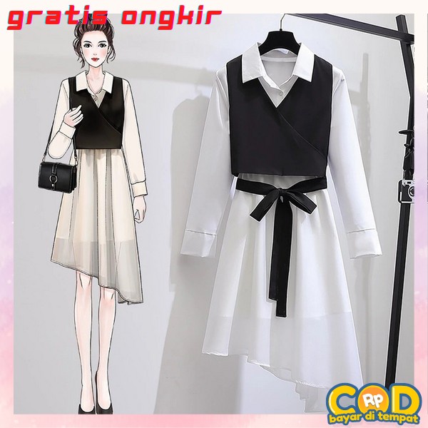 Jual Drees Pendek Selutut Mini Dress Import Premium Baju Party Cewek ...