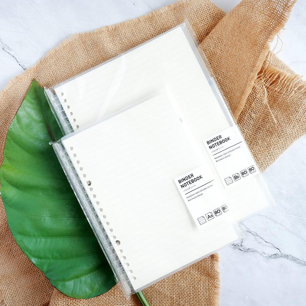 Jual PRODUK- BINDER B5-A5 BINDER TRANSPARAN B5-A5 ORGANIZER / FREE ISI ...