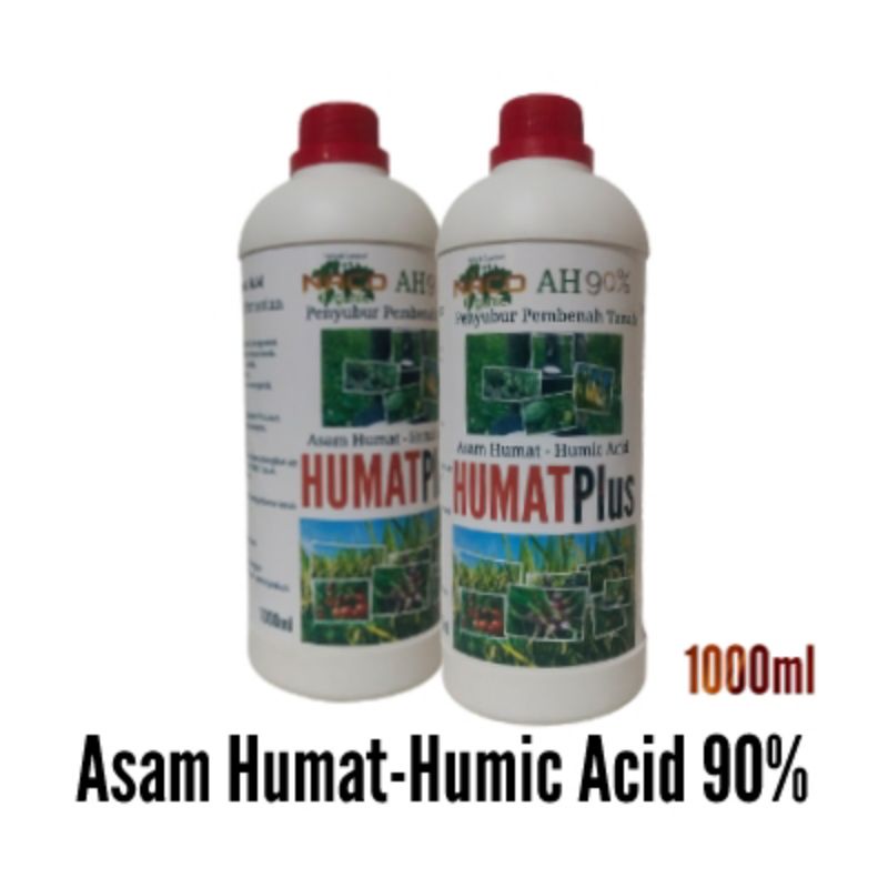 Jual Asam Humat Cair Humic Acid 90% Pupuk Organik Pembenah Tanah Asam Humat Cair, Asam Humat ...