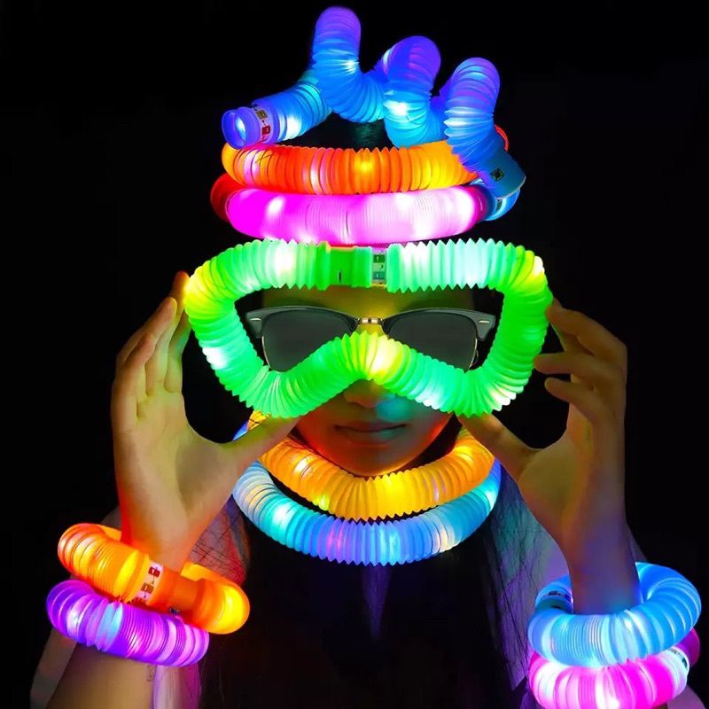 Jual POP LIGHT LAMPU LED FIDGET TUBES SENSORY TOYS Pop Light Pop Lampu ...