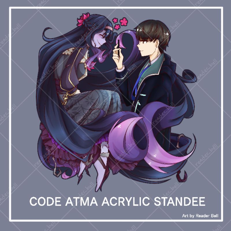 Jual Fanmerch - Code Atma Noni & MC 10cm Acrylic Stand/standee | Shopee ...