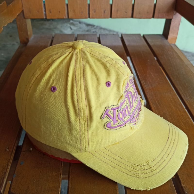 Jual Topi Von Dutch Ripped Sobek Second | Shopee Indonesia