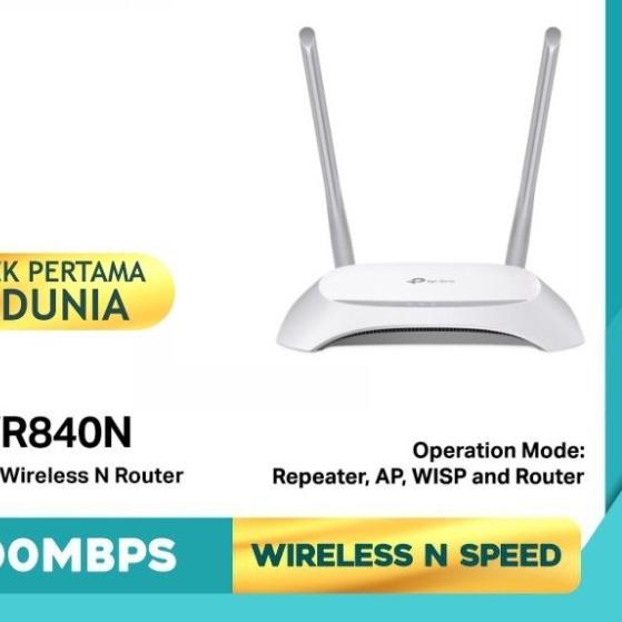 Jual TP-LINK TL-WR840N 300Mbps Wireless N Router 2 Antenna | Shopee ...