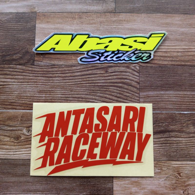 Jual STICKER CUTTING ANTASARI RACEWAY 8,5 x 5 | Shopee Indonesia