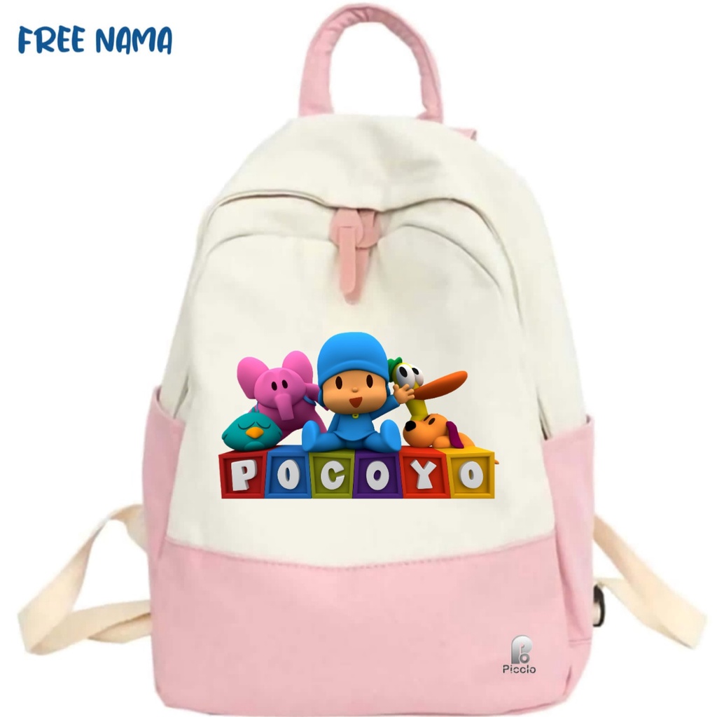 Jual TAS SEKOLAH BACKPACK ANAK SEKOLAH COSTUM POCOYO Unisex | Shopee ...