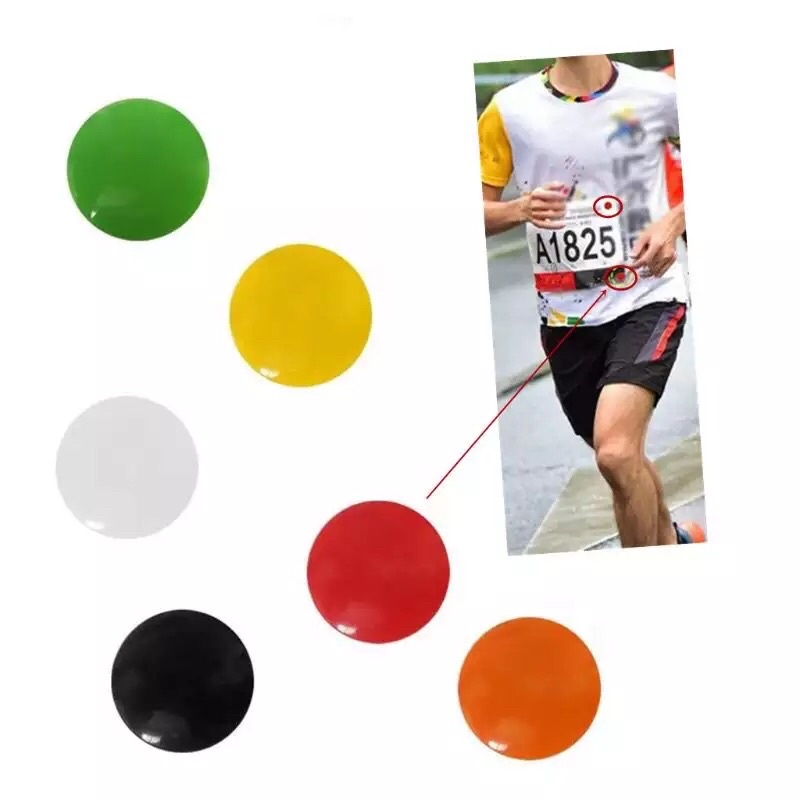 Jual Klip / kancing nomor dada lari - Running Button BIB Holder magnet ...