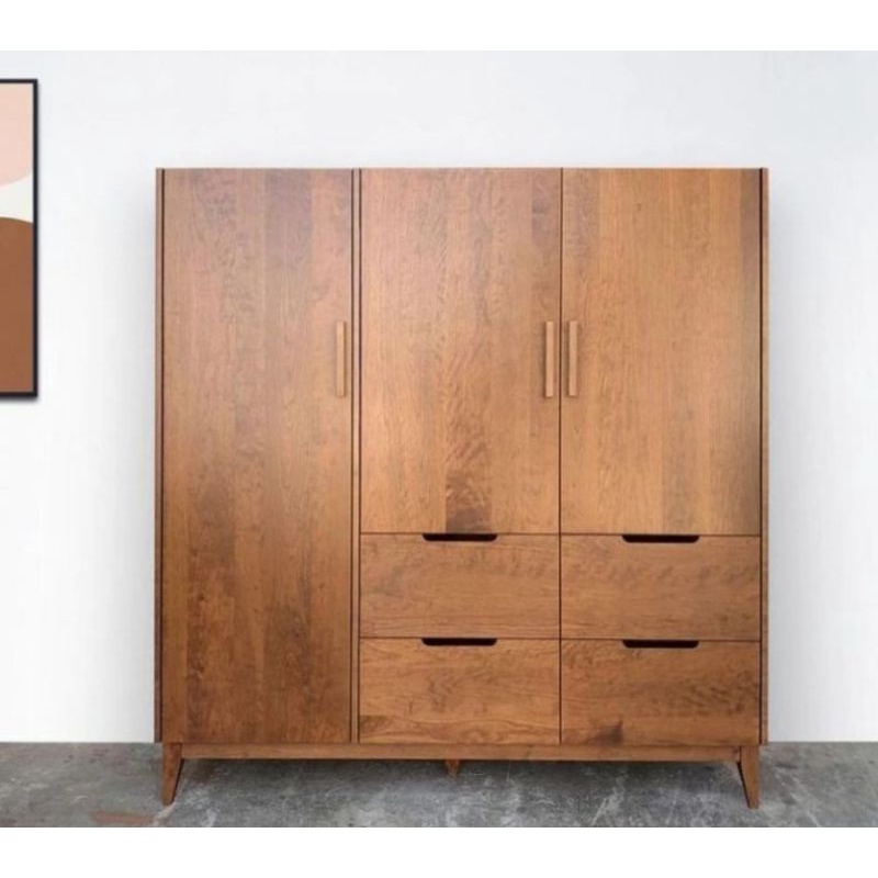 Jual Almari pakaiaan Minimalis 3 pintu | Shopee Indonesia