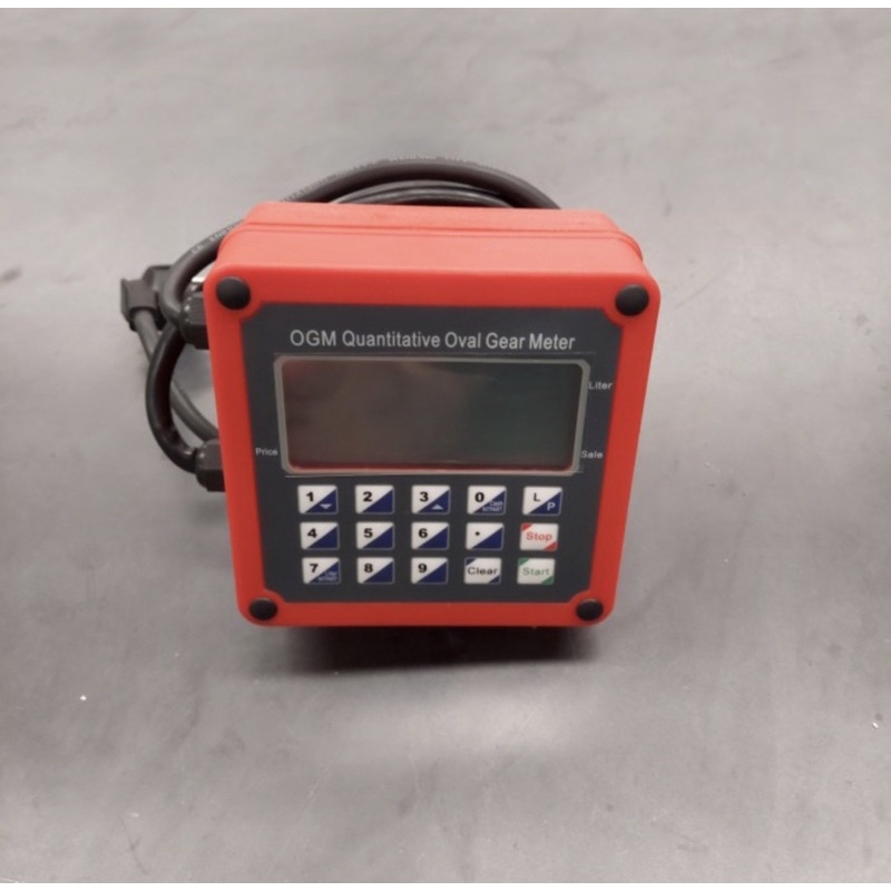 Jual Flowmeter Digital OGM D 25 Gear Flow Meter Minyak Solar Oli 1 ...