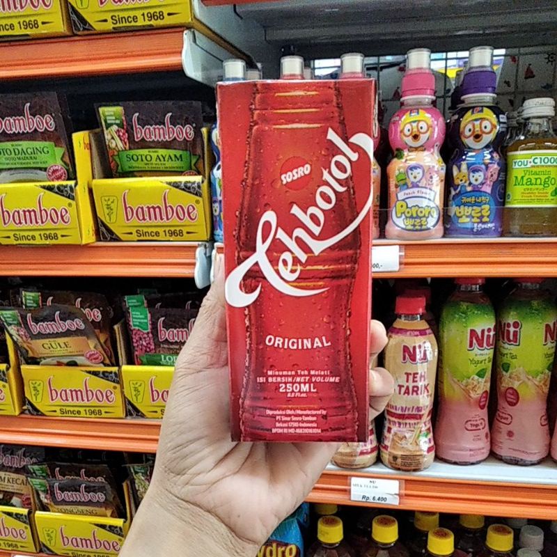 Jual sosro teh botol kotak original 250ml | Shopee Indonesia