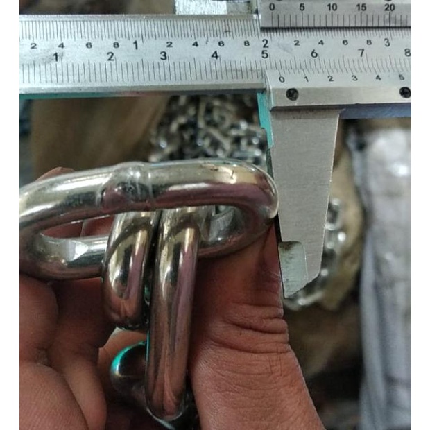 Jual Rantai STAINLESS STEEL 8mm 304 / Rantai kapal STAINLESS STEEL 8mm ...