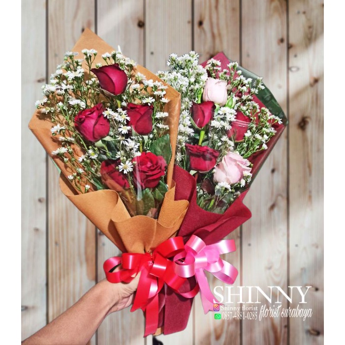 Jual BUKET BUNGA MAWAR(FRESH) /buket wisuda surabaya/buket ultah ...