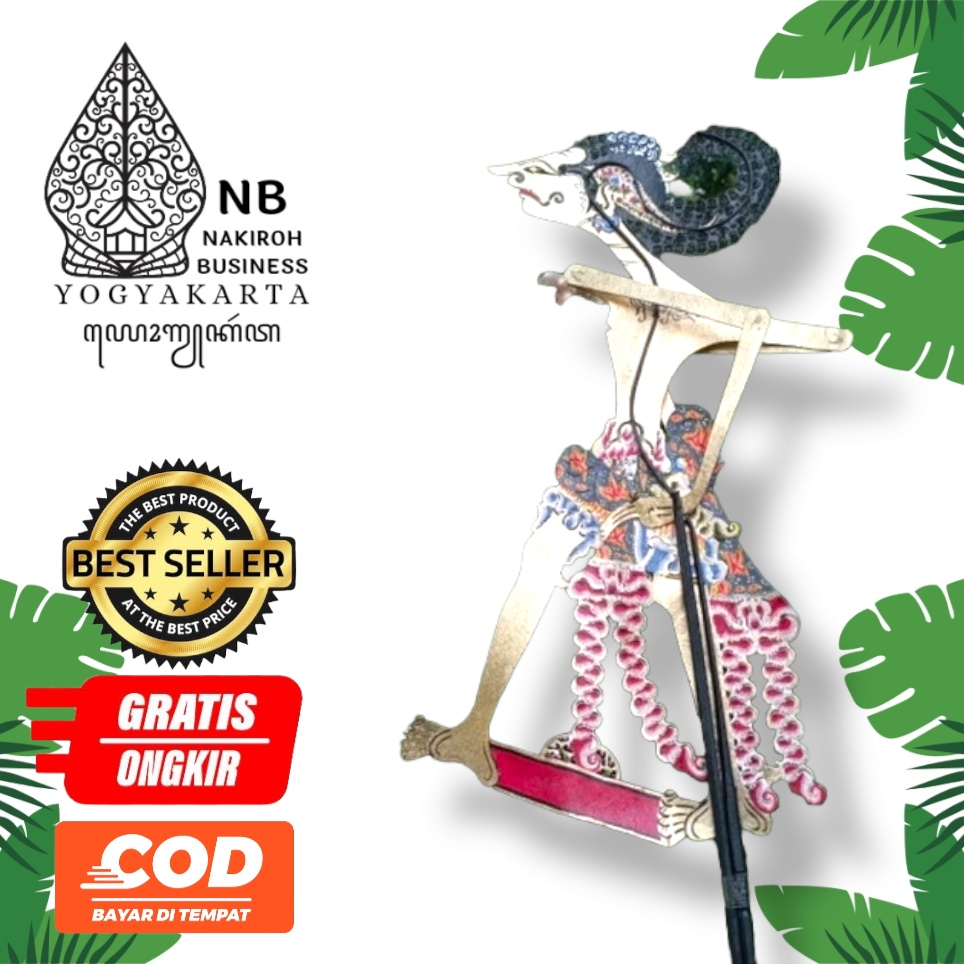 Jual Wayang Kulit Asli Wisanggeni Rapek Alusan Ukuran Standar Dalang ...