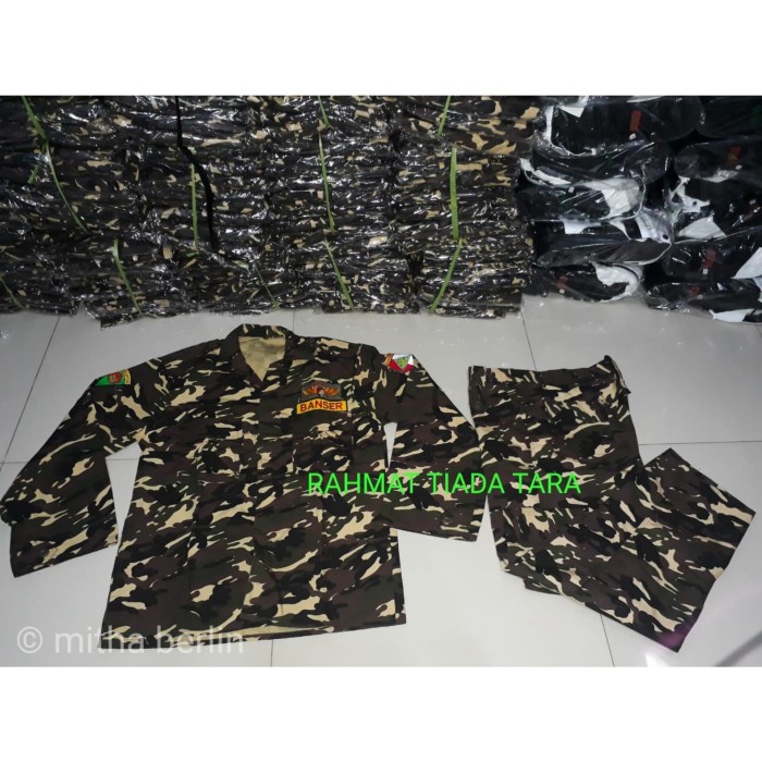 Jual Seragam Driver Seragam Banser Doreng Nasional | Shopee Indonesia