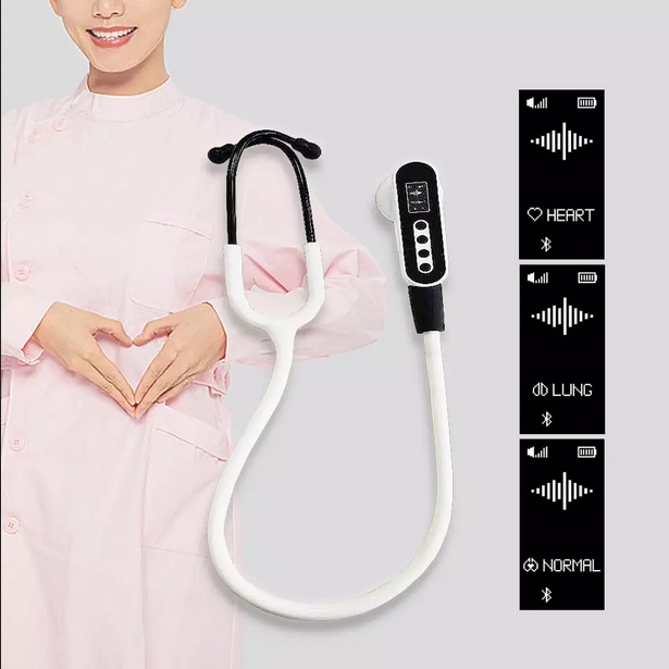 Jual digital stetoskop Stethoscope Cardiology Pediatric Bluetooth ...