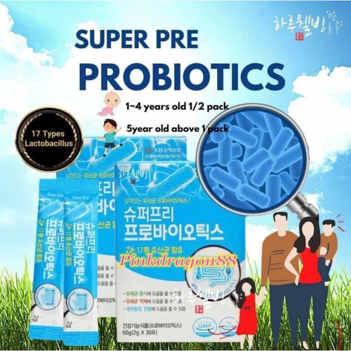 Jual Super Prebiotik Prebiotics + Probiotics Probiotik Lactobacillus 1 ...