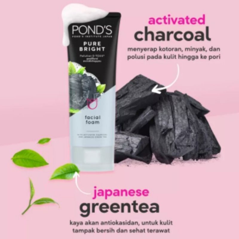 Jual ponds Pure White bright beuty 100gr All variant Pembersih Pemutih ...