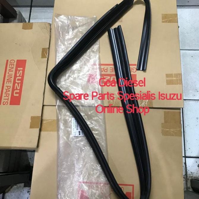 Jual Karet Rel Rell Canel Kaca Run Glass Pintu Belakang Dmax 4Jh 4Jj ...