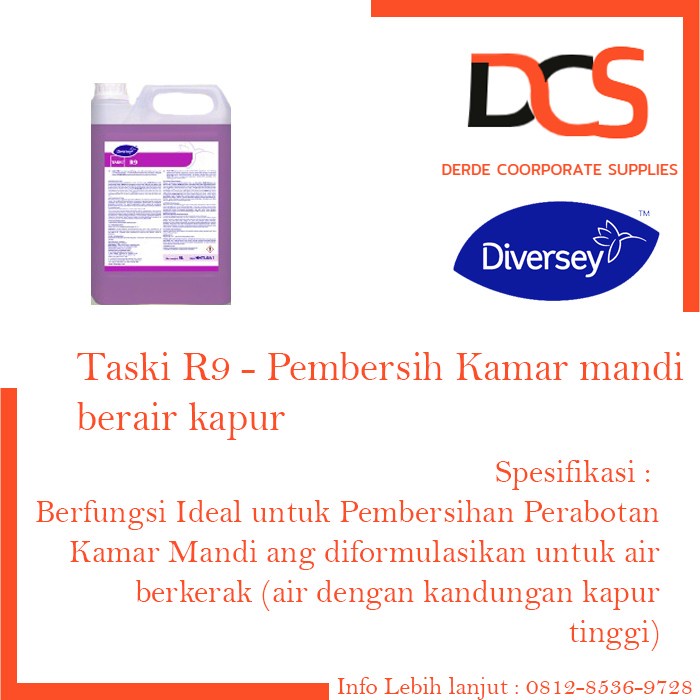 Jual Diversey R9 Cairan Pembersih Kamar Mandi | Shopee Indonesia