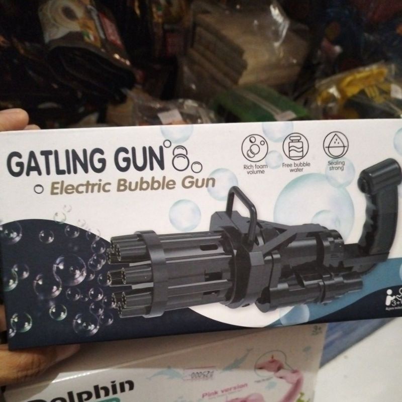 Jual Electric bubble Gun (Mainan tembak balon) | Shopee Indonesia