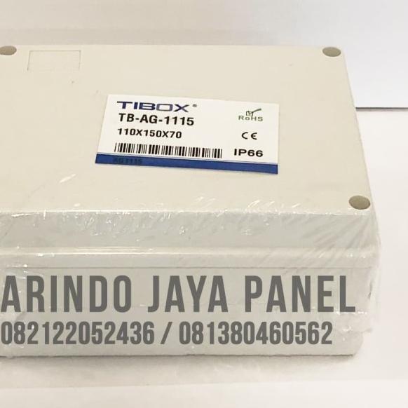 Jual JUNCTION BOX TIBOX PVC IP66 Uk. 110x150x70mm | Shopee Indonesia