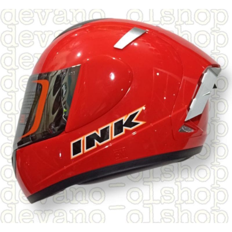 Jual HELM INK CL MAX FIRE RED PAKET GANTENG | Shopee Indonesia