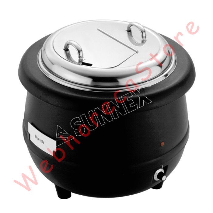 Jual Slow Cooker Sunnex Electric Soup Warmer Kettle 10L/ Pemanas Sop ...