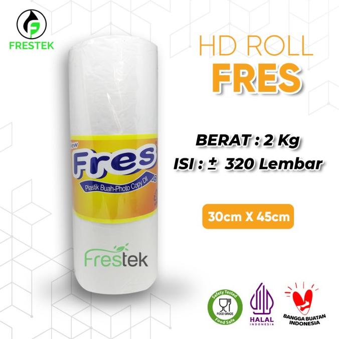 Jual FRES HD Roll Kantong Plastik Buah Foto Copy Supermarket Dll ...