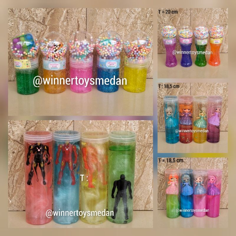 Jual Mainan Slime Anak Slime glitter | Shopee Indonesia