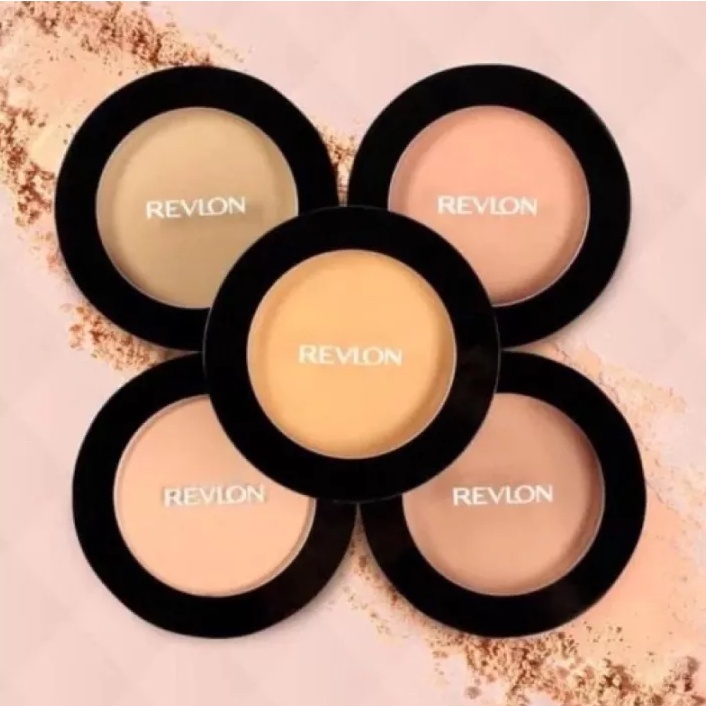 Jual Revlon Natural Finish Powdery Foundation SPF15 PA++ | Shopee Indonesia